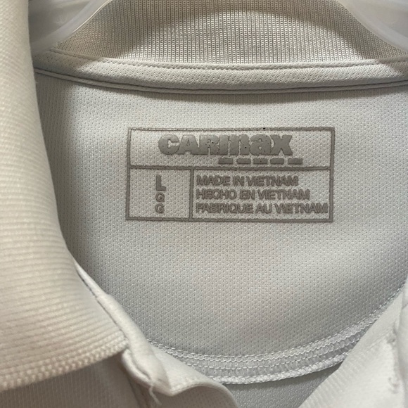 Shirts | Carmax Employee Uniform White Long Sleeve Large Polo Shirt ...